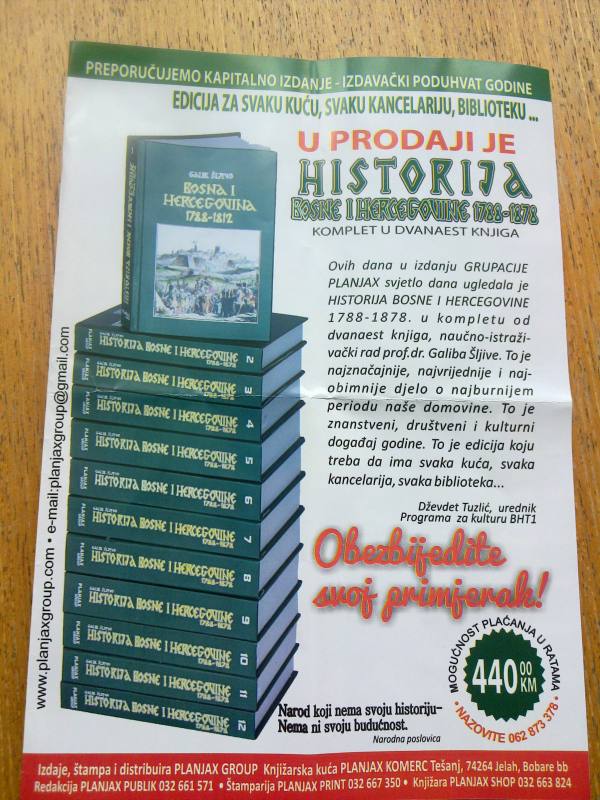 Foto: Promovisana edicija Historija BiH 1788-1878 - Zenicablog
