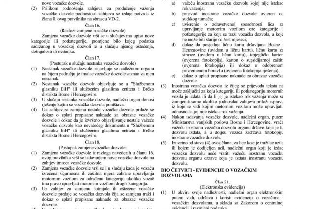 Pravilnik o vozačkim dozvolama donio je nekoliko bitnih promjena – Zenicablog