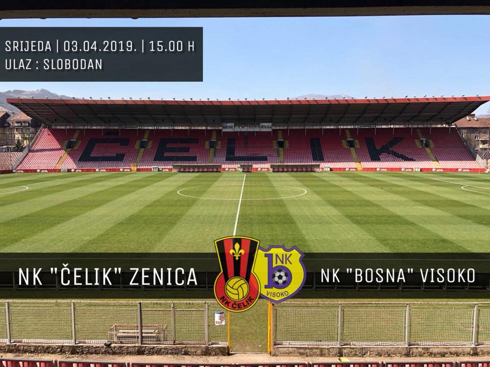 Prijateljska utakmica u srijedu: NK Čelik - NK Bosna Visoko, Bilino ...