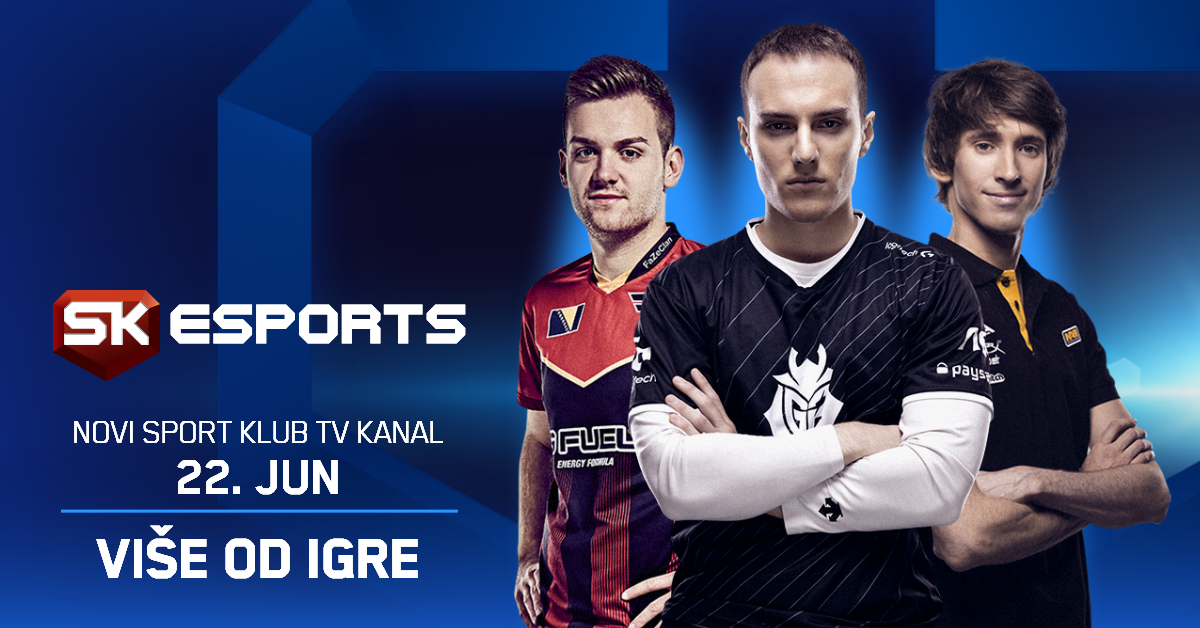 Početak emitovanja programa na novom TV kanalu Sport Klub Esports ...