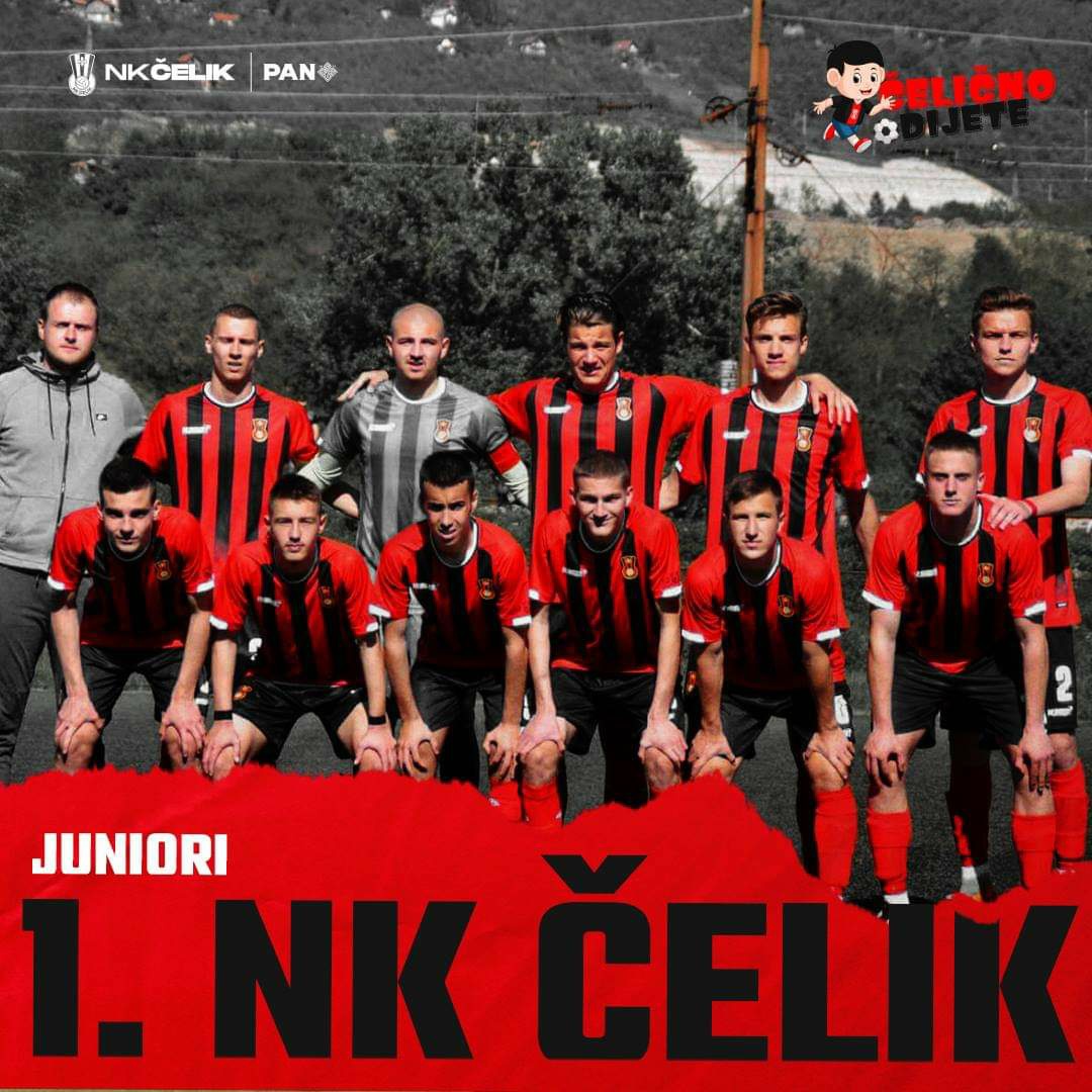 Juniori NK Čelik prvaci Omladinske lige BiH, grupa "Centar 2" -Ovog ...
