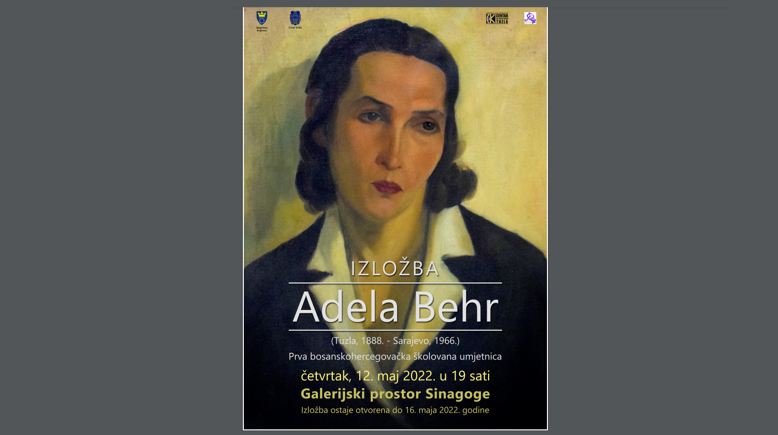 Izložba Adele Behr: prve bosanskohercegovačke školovane umjetnice ...