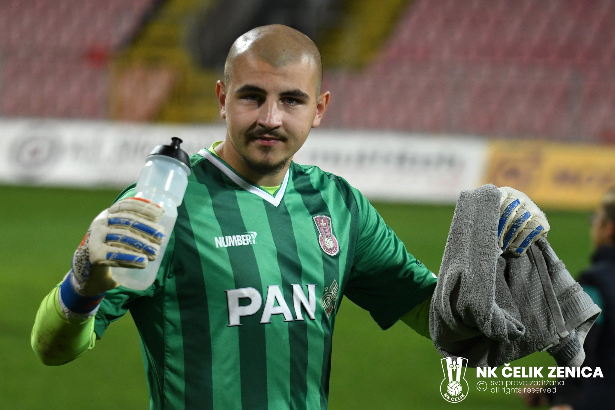 Golman Čelika, Adi Durmo, izabran za igrača utakmice u susretu između ...