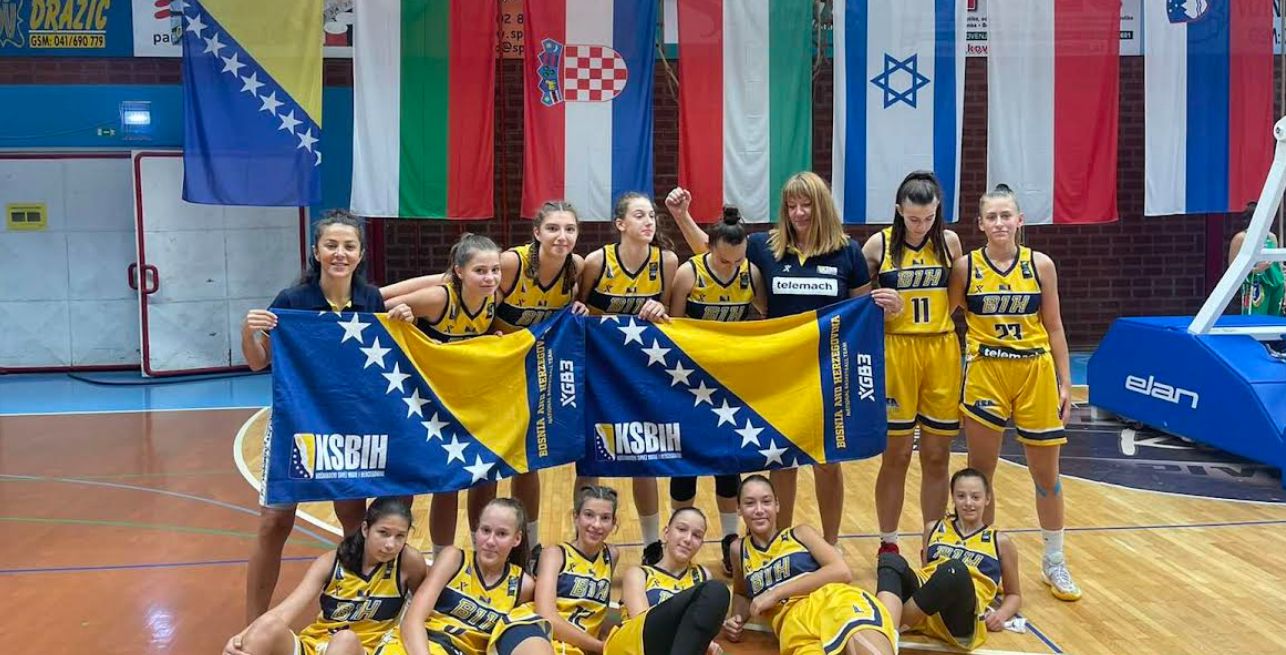 Ženska U-14 reprezentacija BiH osvojila šesto mjesto na turniru u Sloveniji, Zeničanka Ena ...