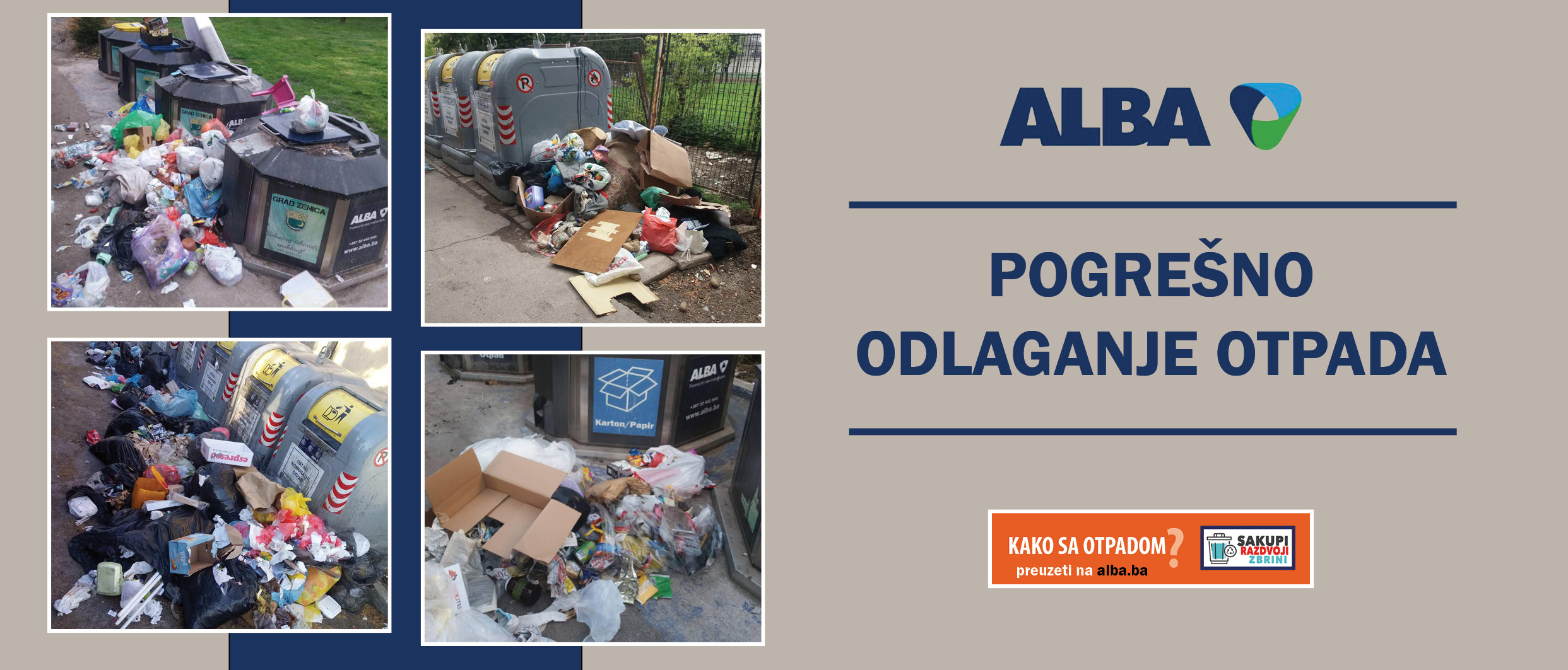 Pogrešno odlaganje otpada - Zenicablog
