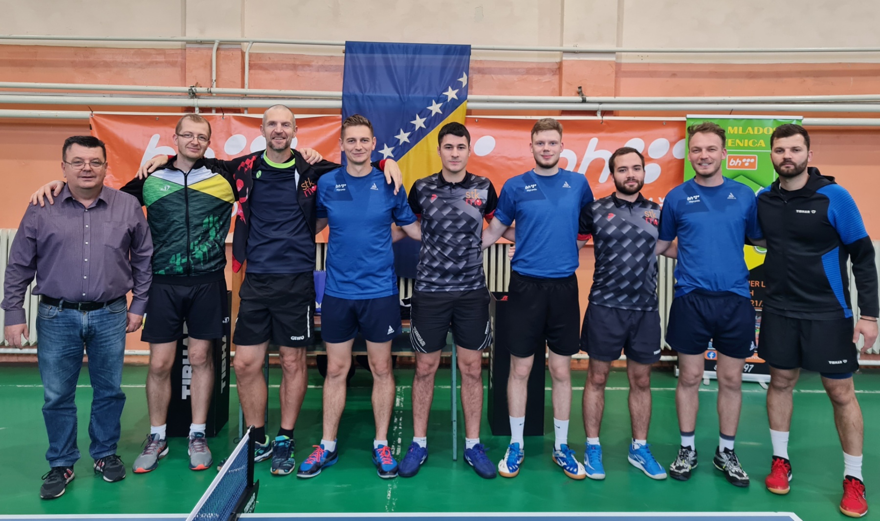 Stonoteniseri zeničke Mladosti osigurali drugo mjesto na polusezoni u Premijer ligi BiH - Zenicablog
