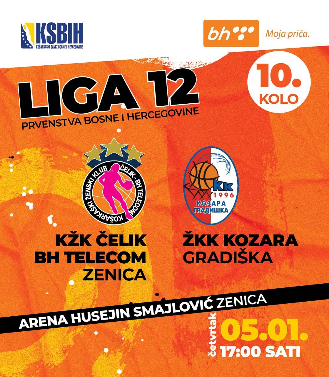 Ovog četvrtka košarkašice Čelika domaćini ekipi ŽKK Kozara - Zenicablog