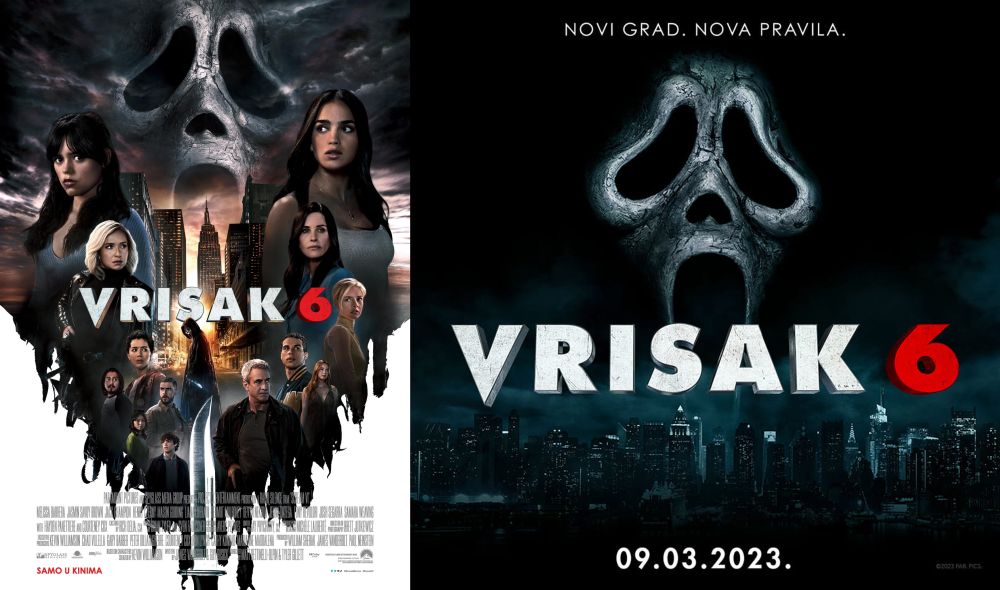 Nastavak kultnog horora "Vrisak 6" u kinima od 9. marta - Zenicablog