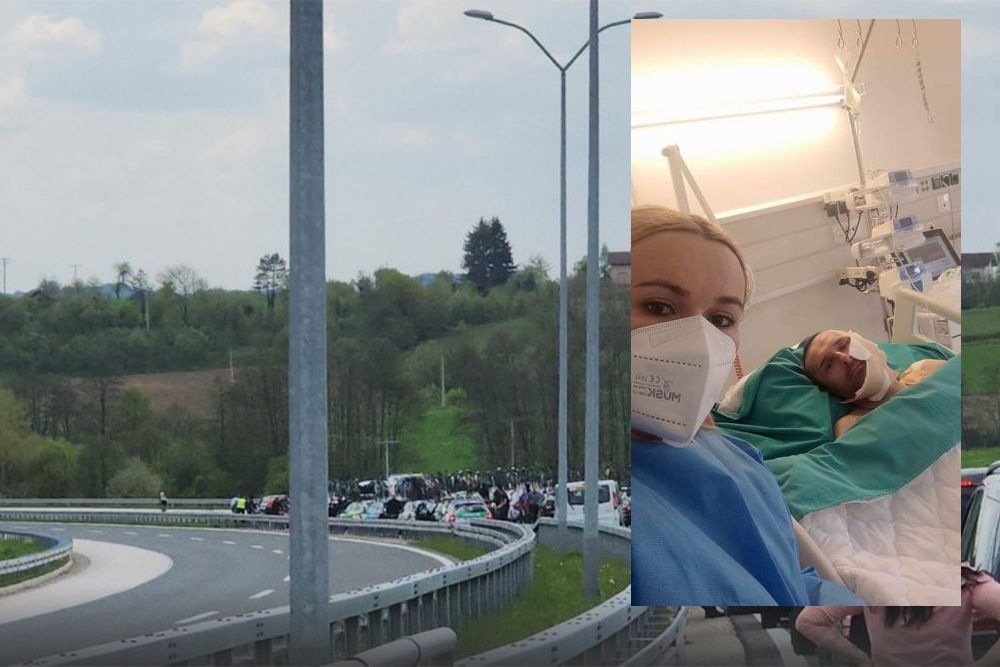 Vedad Karić povrijeđen prilikom pada na utrci Beograd - Banja Luka ...