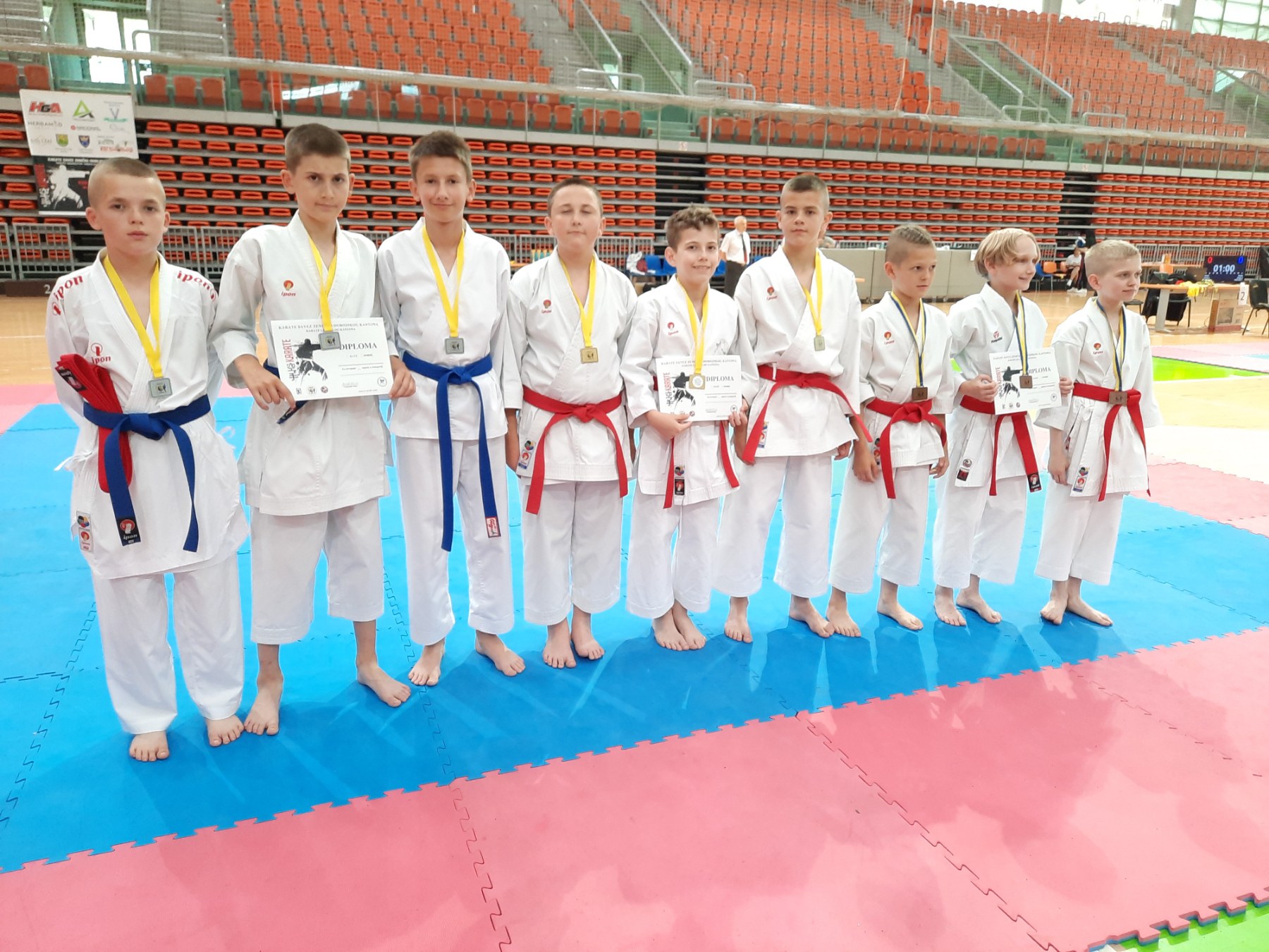 Odličan nastup KK „Internacional“ na 2. kolu Karate lige ZDK - Zenicablog