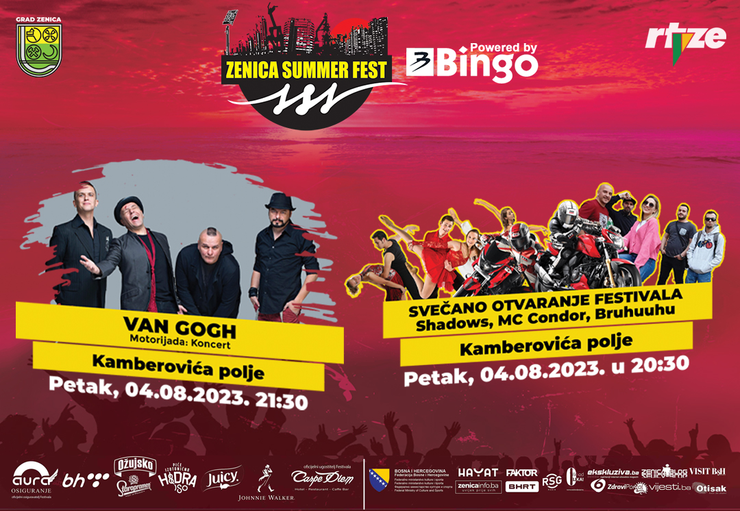 Brojimo sitno do svečanog otvorenja Zenica Summer Festa powered by Bingo 2023. - Zenicablog