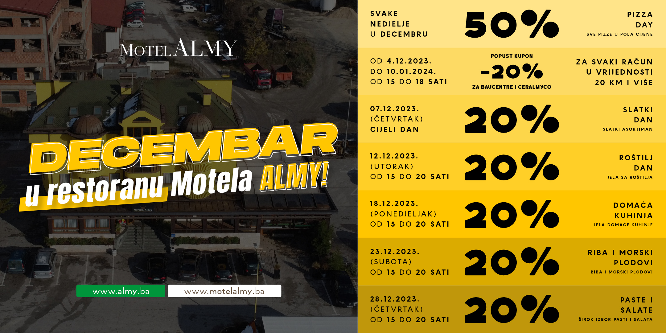 Decembar u motelu Almy - Zenicablog