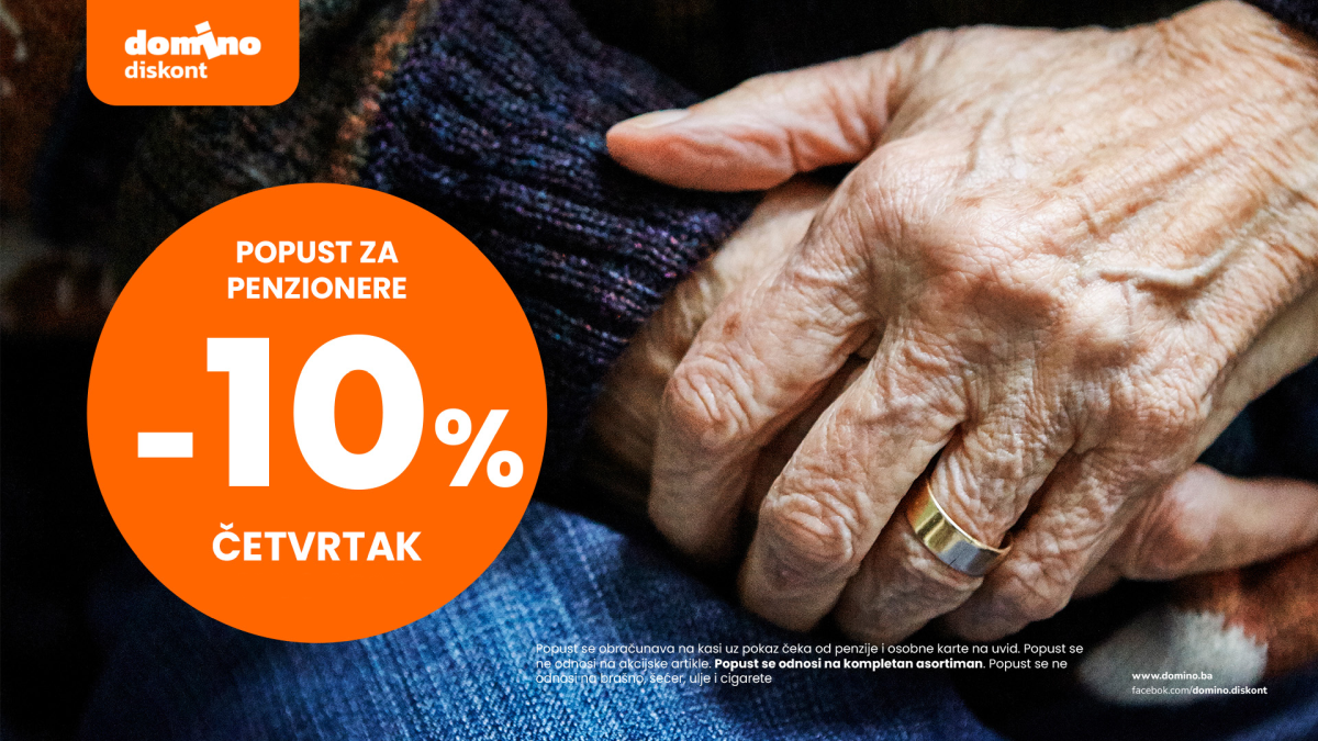 Popust za penzionere u Dominu! - Zenicablog