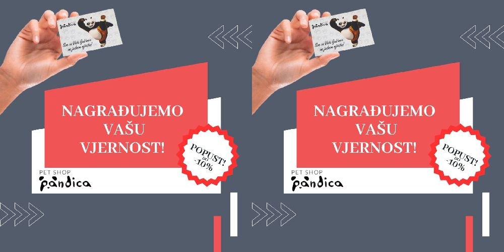 Pet Shop Pandica: Nagrađujemo vašu vjernost! - Zenicablog