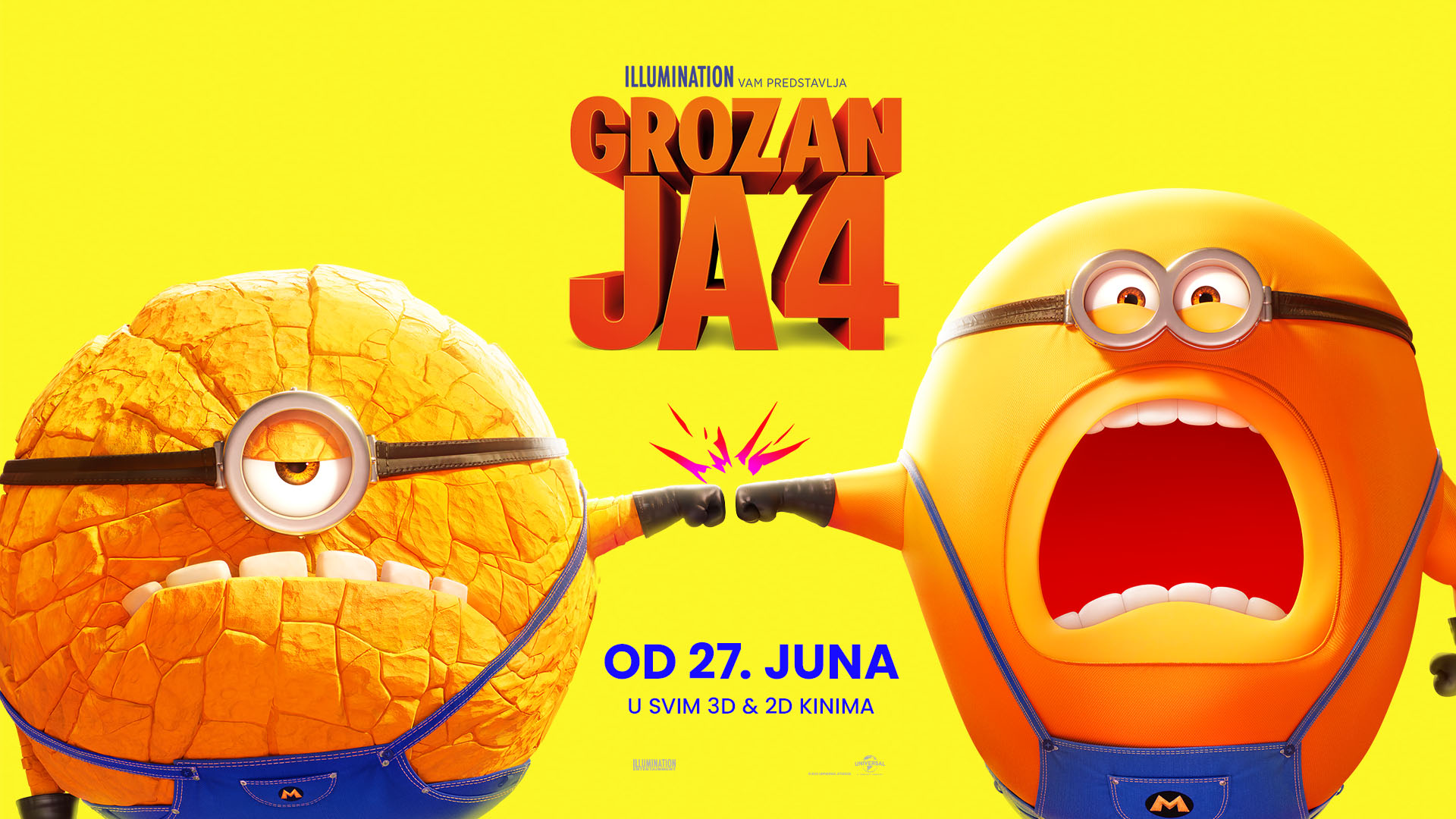 Ove subote u kina stiže hit ovog ljeta "Grozan Ja 4" - Zenicablog