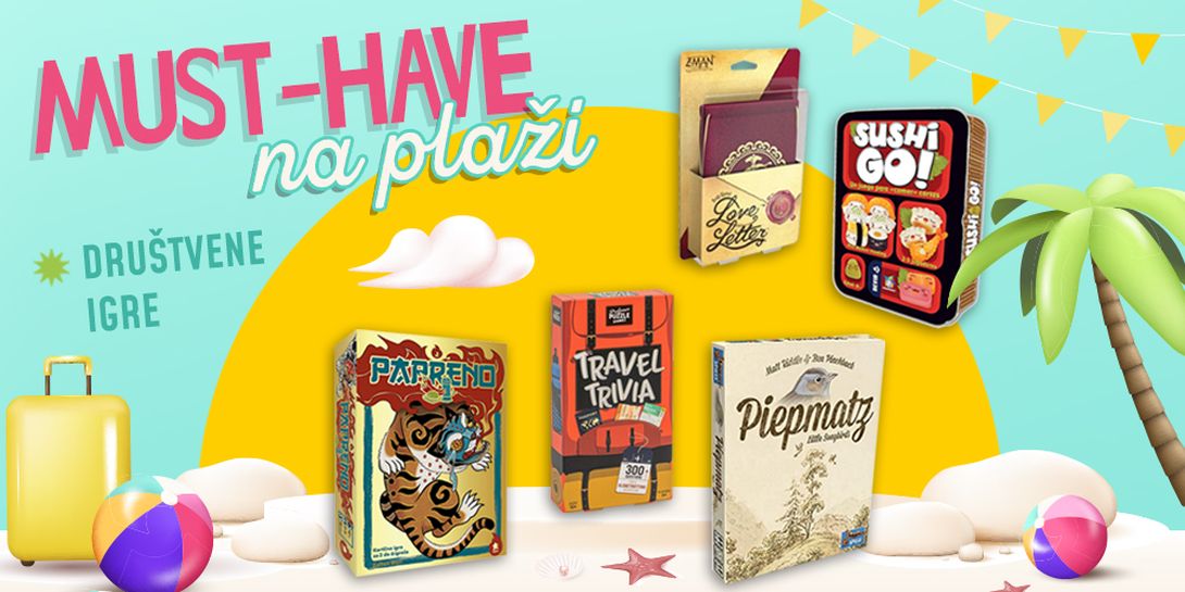 “MUST-HAVE” DRUŠTVENE IGRE ZA PLAŽU: Pripremite se za nezaboravne ...