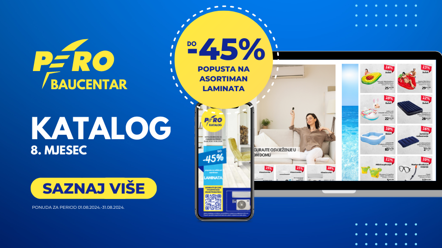 Pogledajte akcijski katalog PERO baucentara za mjesec august - Zenicablog