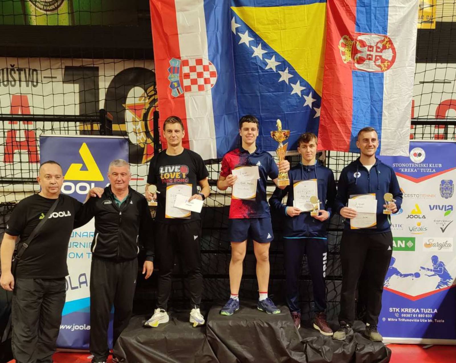STK Mladost Zenica: Edin Konjić, Zara i Dino Zlotrg osvojili medalje na "Joola Cup" u Tuzli ...