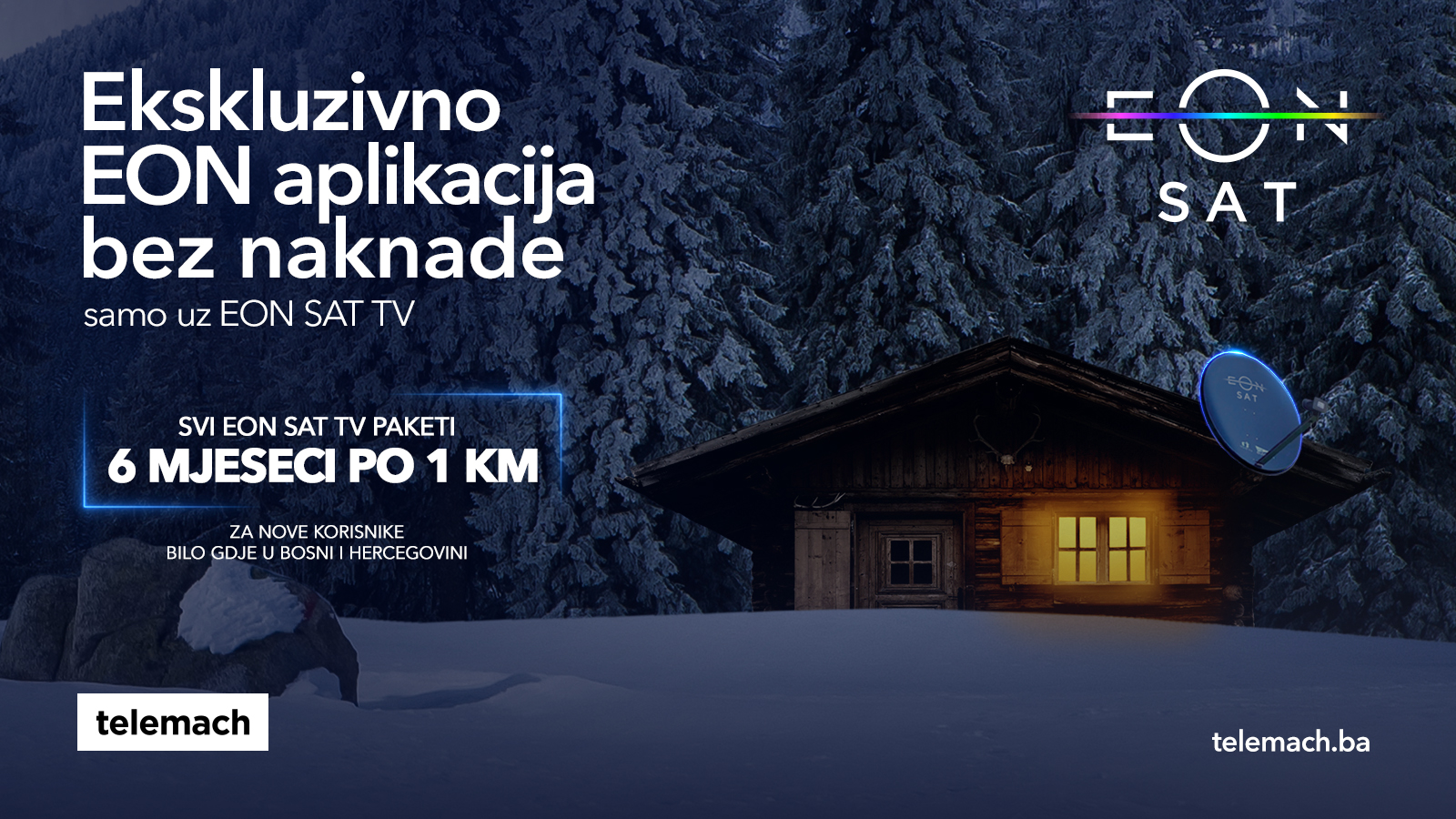 Ekskluzivno EON aplikacija bez naknade u svim EON SAT TV paketima - Zenicablog