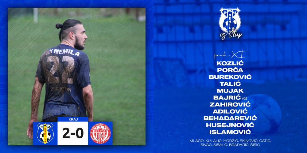 Nemila prekinula negativni niz i savladala NK Stup - Zenicablog