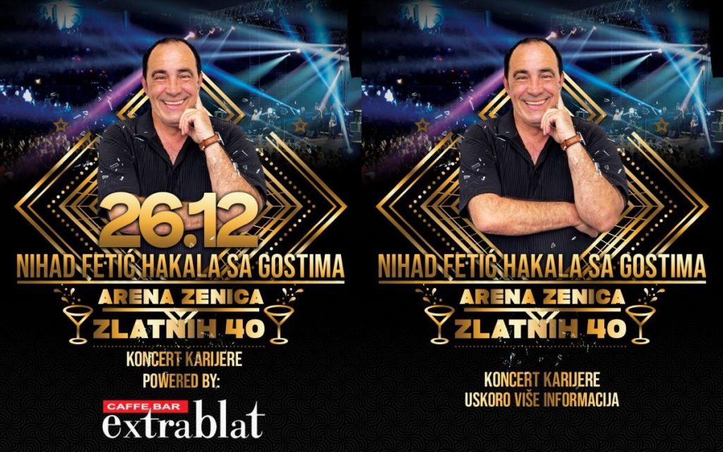 Nihad Fetić Hakala koncertom u Zenici obilježava 40 godina karijere - Zenicablog
