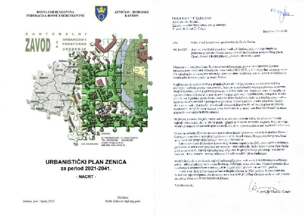 Profesor sa Katedre za urbanizam i prostorno planiranje Arhitektonskog ...