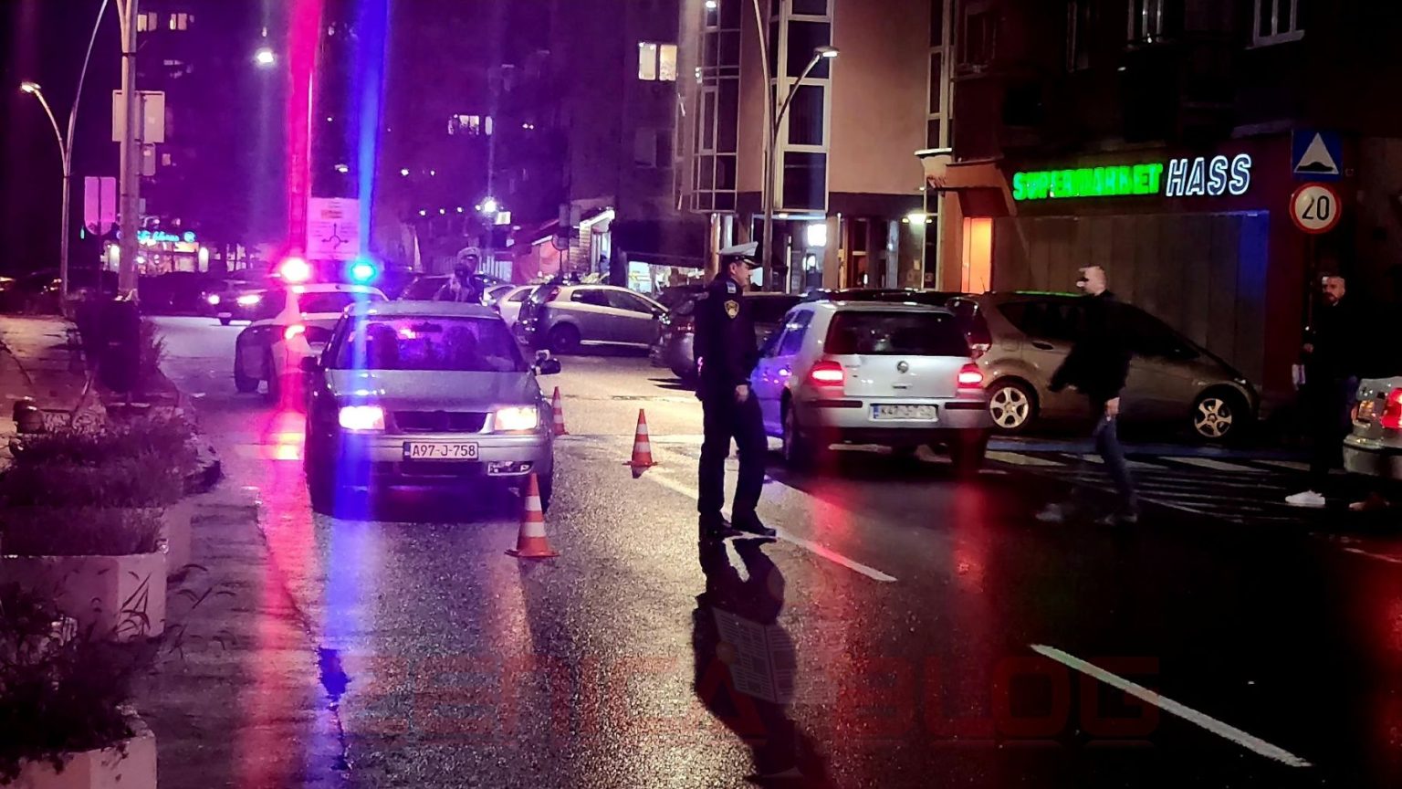 FOTO: Nesreća u Londži, povrijeđeni pješak prebačen u bolnicu - Zenicablog